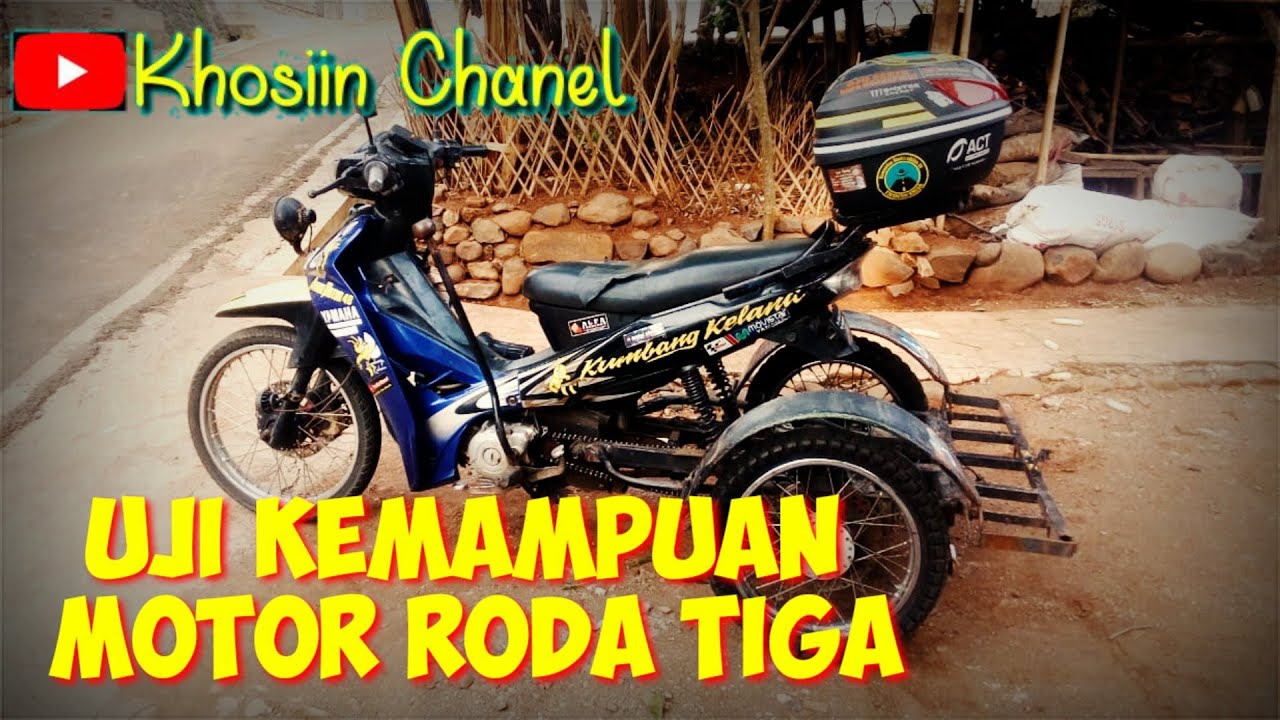 UJI KEMAMPUAN MOTOR RODA TIGA UNTUK DIFABEL - YouTube