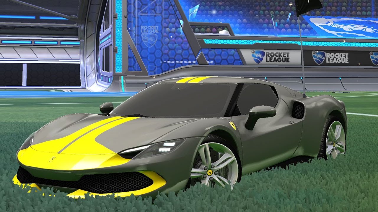 The *NEW* Ferrari 296 GTB Is So CLEAN! - Rocket League Gameplay - YouTube