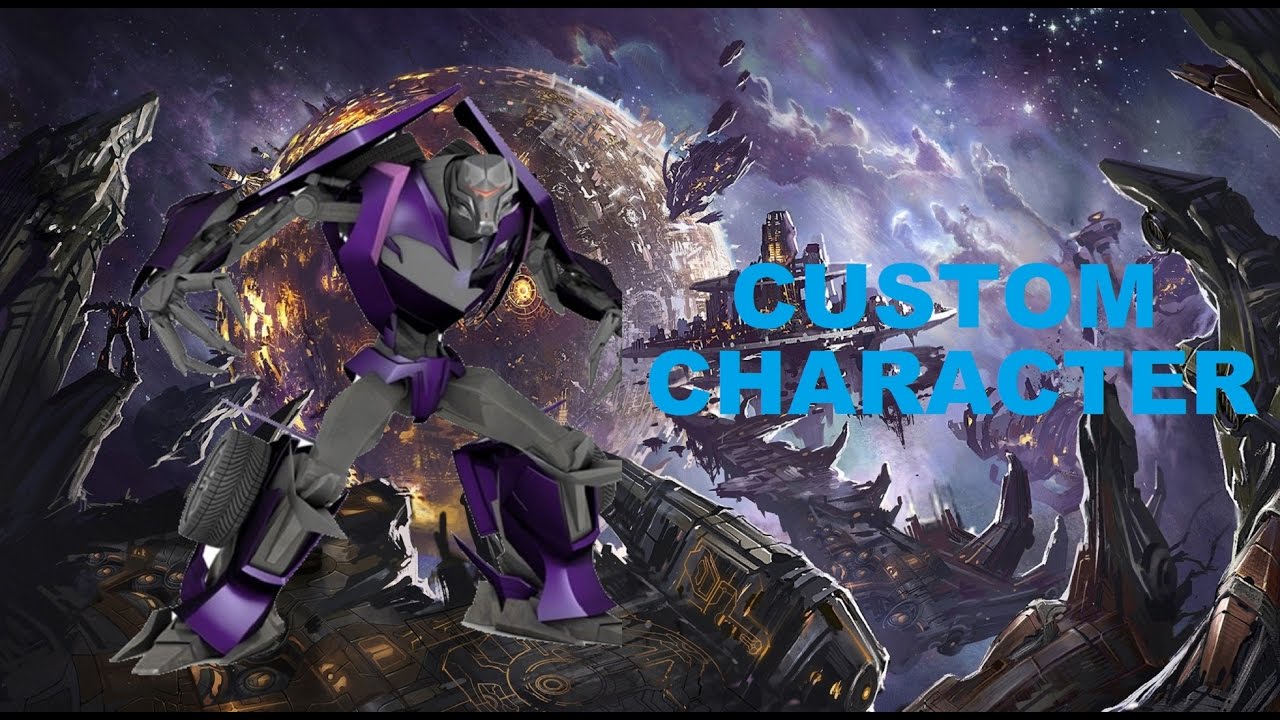 Transformers Prime Ground Vehicon custom character and loadout - YouTube