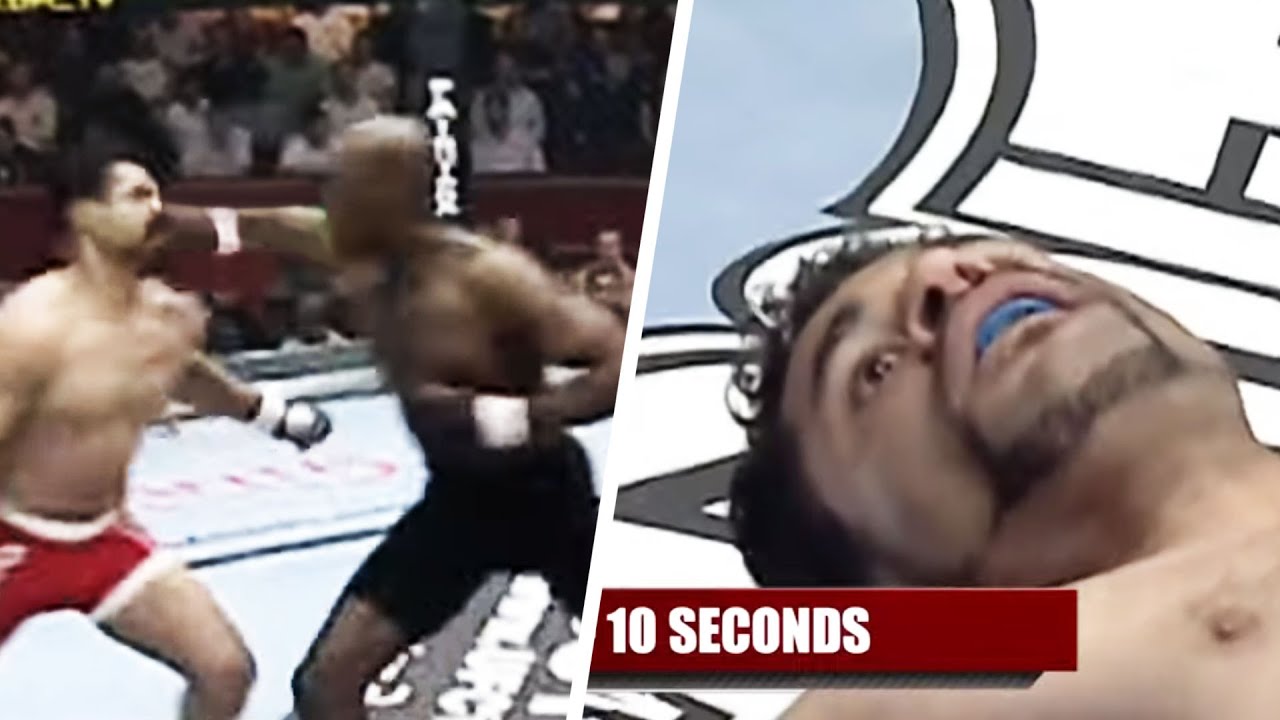 Fastest Finishes in UFC History! Knockout Compilation - YouTube