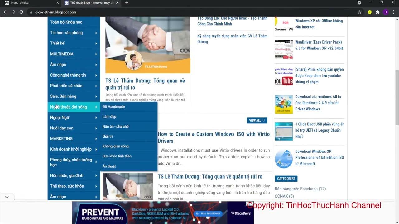 Vertical Menu đa cấp đẹp bằng CSS HTML - YouTube