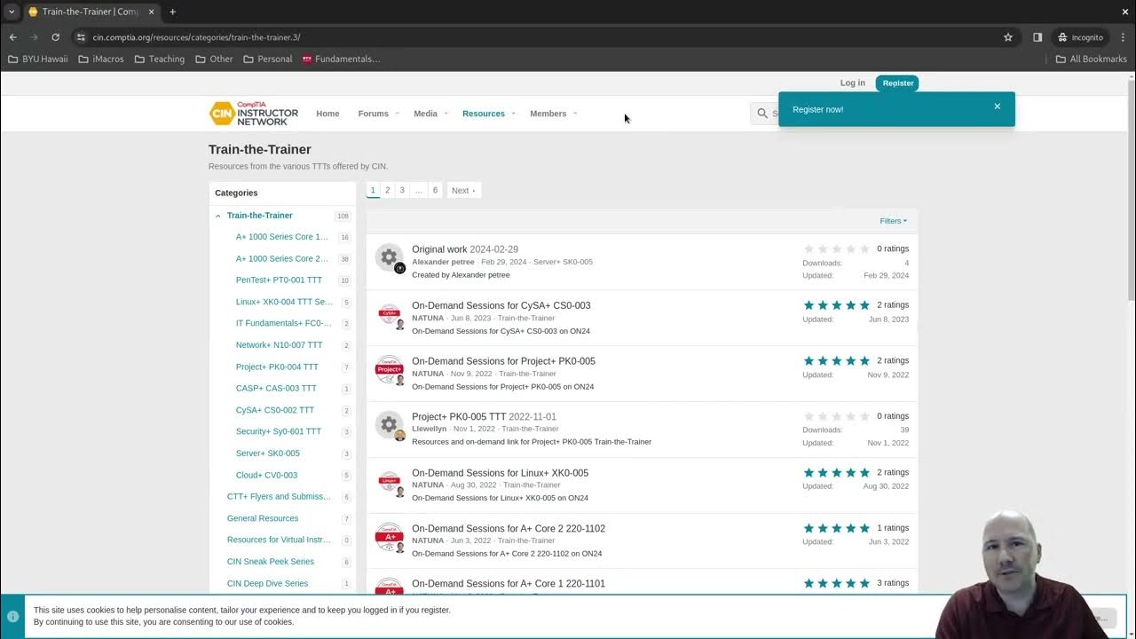 Comptia Instructor Network - YouTube