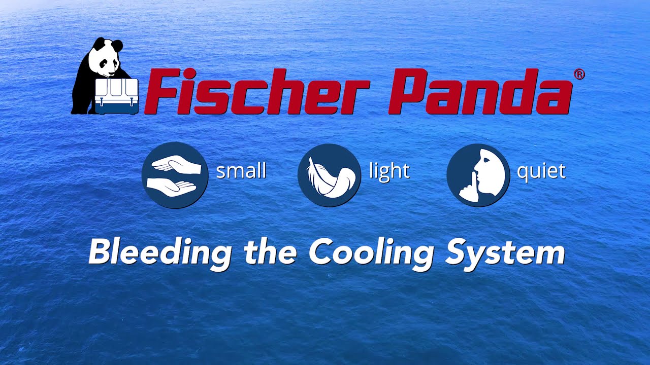 Bleeding the Cooling System on a Fischer Panda Generator - YouTube