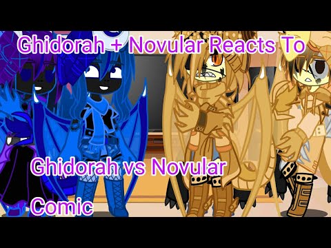Ghidorah + Novular Reacts To~Ghidorah vs Novular (AU)