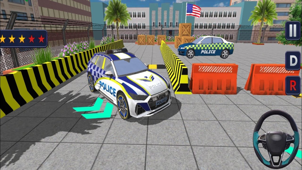 Arresting Everyone for Fun in Police 3D Game Parking Android Gameplay ...