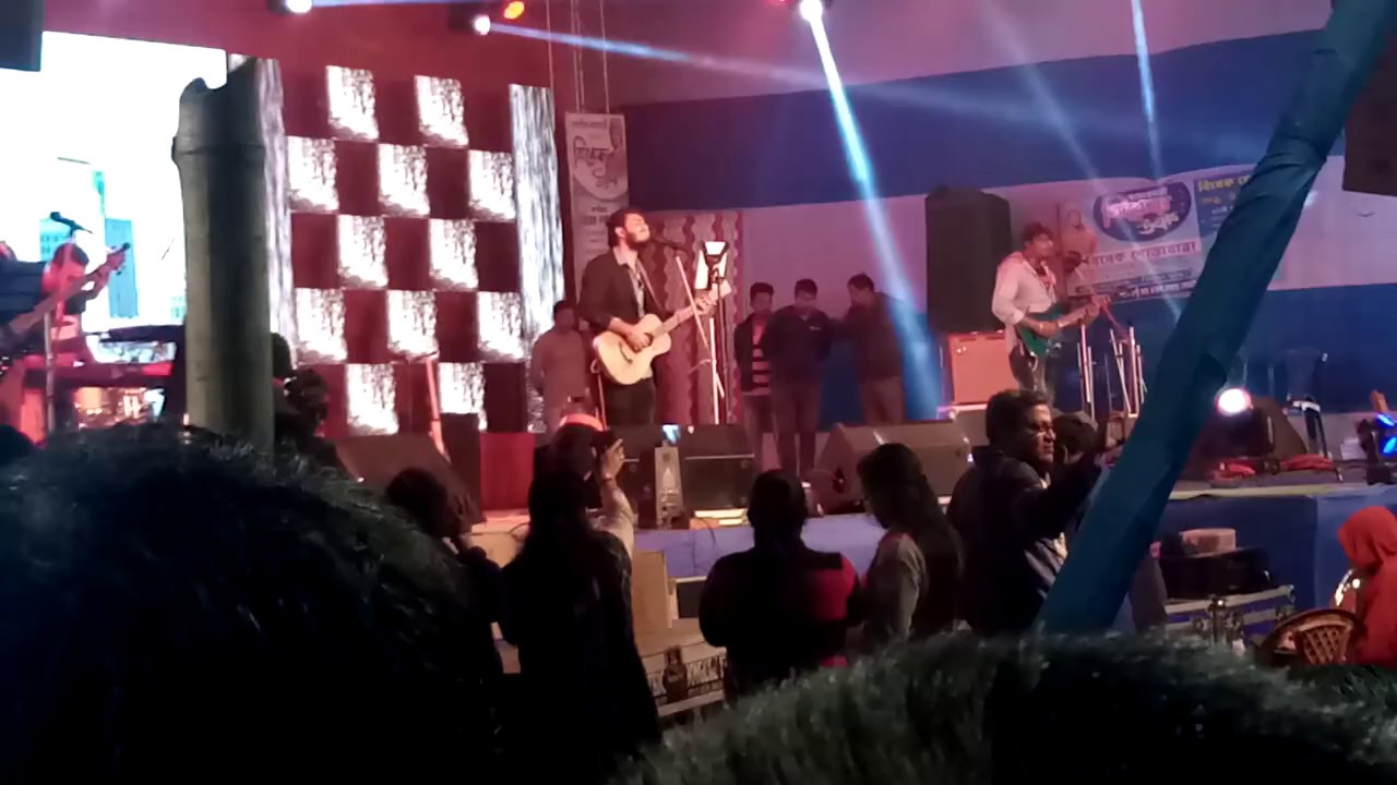 Singer Raj Barman's Performance in Kamarhati Bibek Utsab 2020 - YouTube