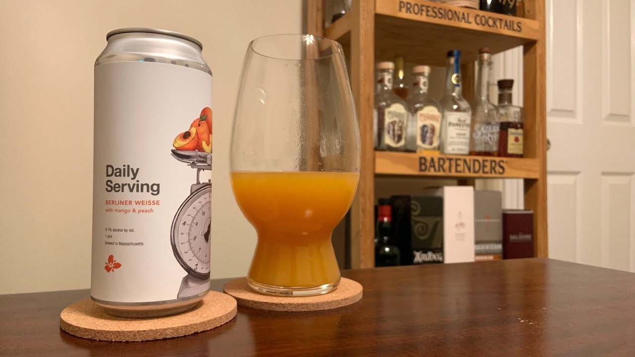 Trillium Brewing Daily Serving Berliner Weisse With Mango and Peach ...