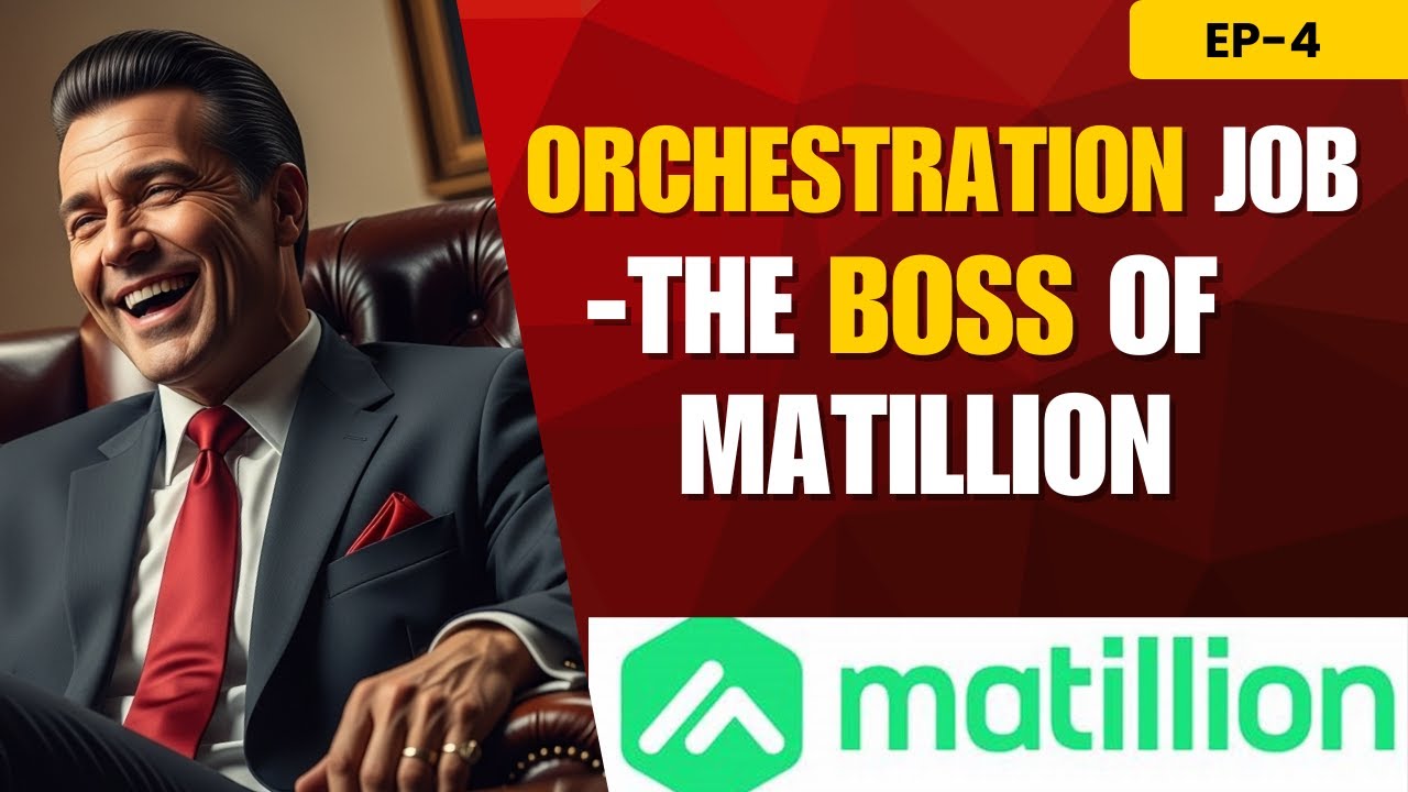 Matillion Orchestration Job in 5 mins — The Boss Who Does Nothing! - YouTube