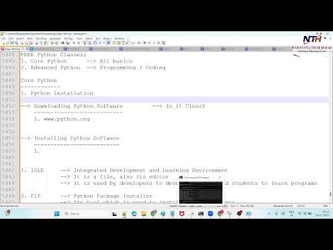Day1: Python for Beginners By Mr. Narayana || Replay || #datanalytics , #Python, #programming ...