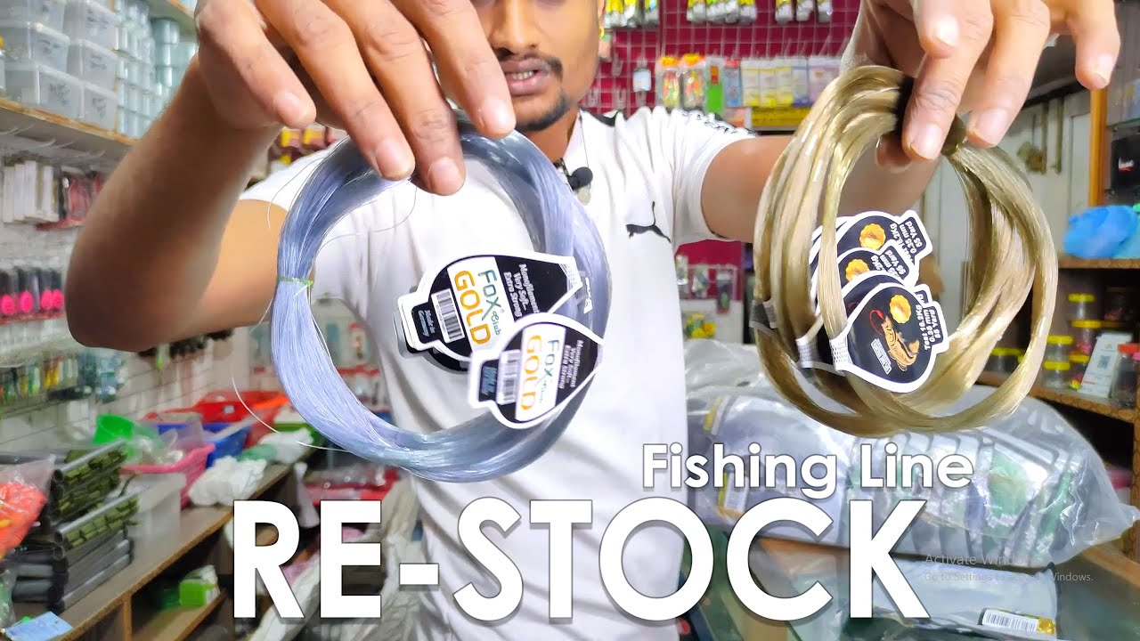Fox Club Gold Fishing Line Re-Stock || Chitwan Fishing Tackle Store ...