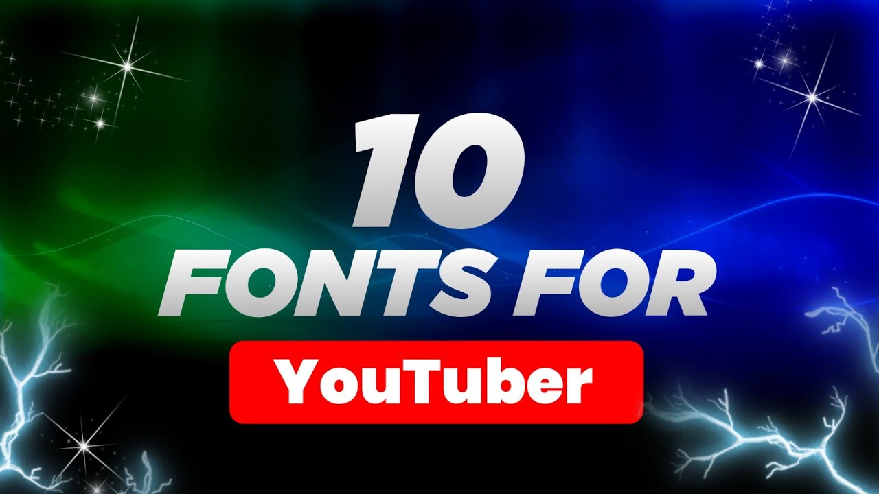 Top 10 Best Fonts for Youtuber & Designer | Pixellab Font Download 2023 ...