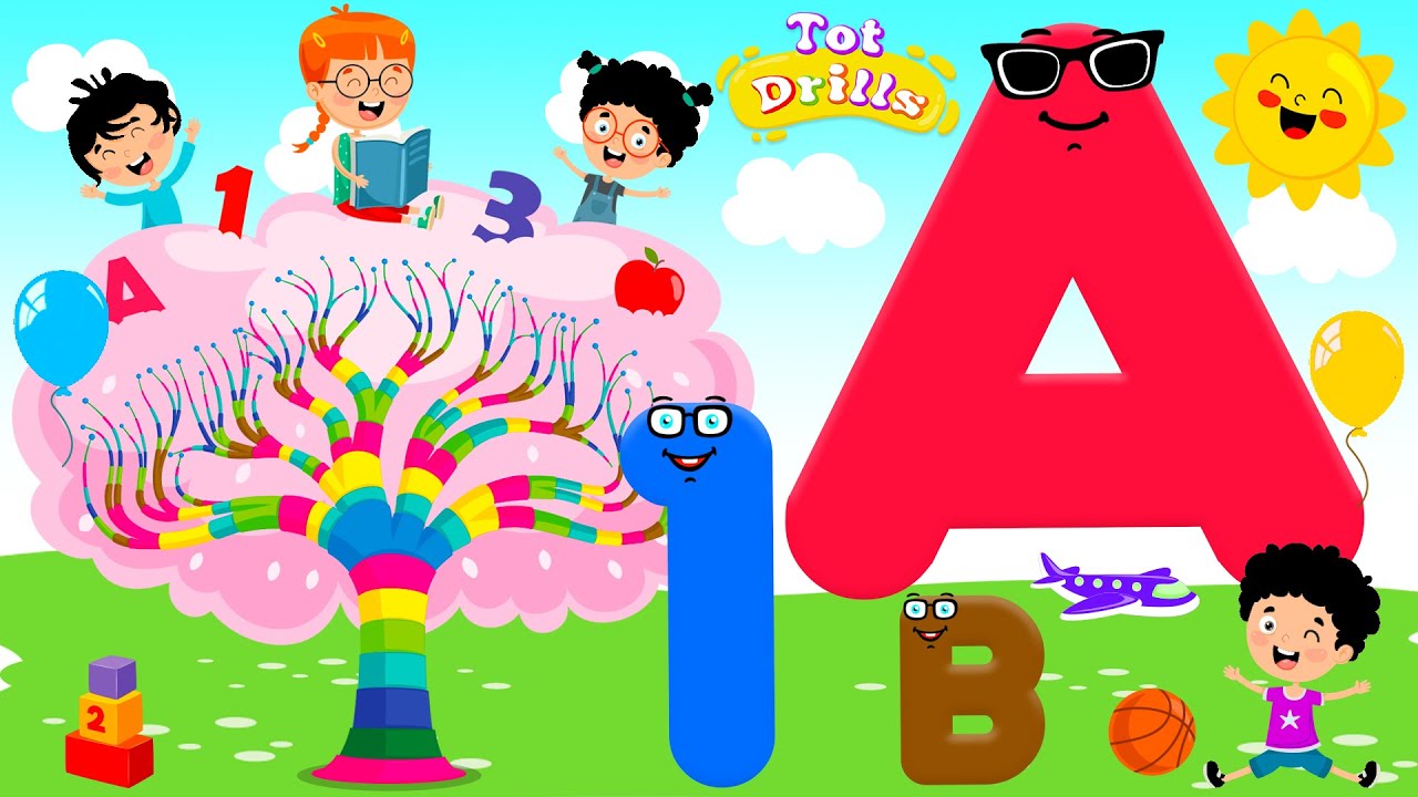 ABC and 123 learning for 2 year olds | The Best of Toddler Fun Learning ...
