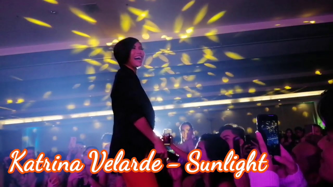 KATRINA VELARDE - SUNLIGHT (Live@SMXDavaoCity) - YouTube