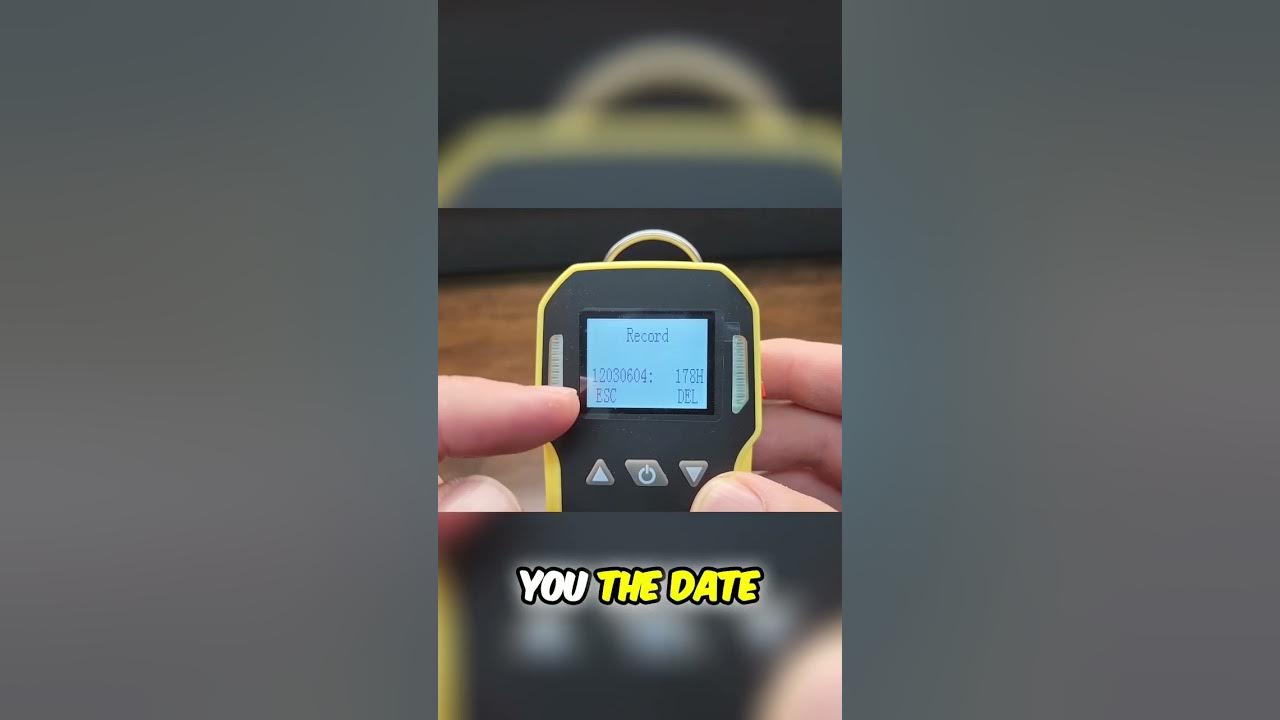 Unlock the Power of 90A FD90A Gas Detector: Alarm Data Logging - YouTube