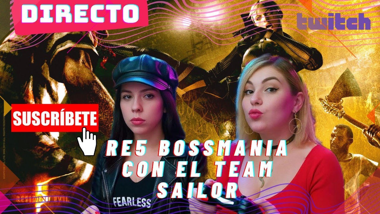 [🔴] DIRECTO RE5 Nightmare Bossmania @darkleona_gamer - YouTube