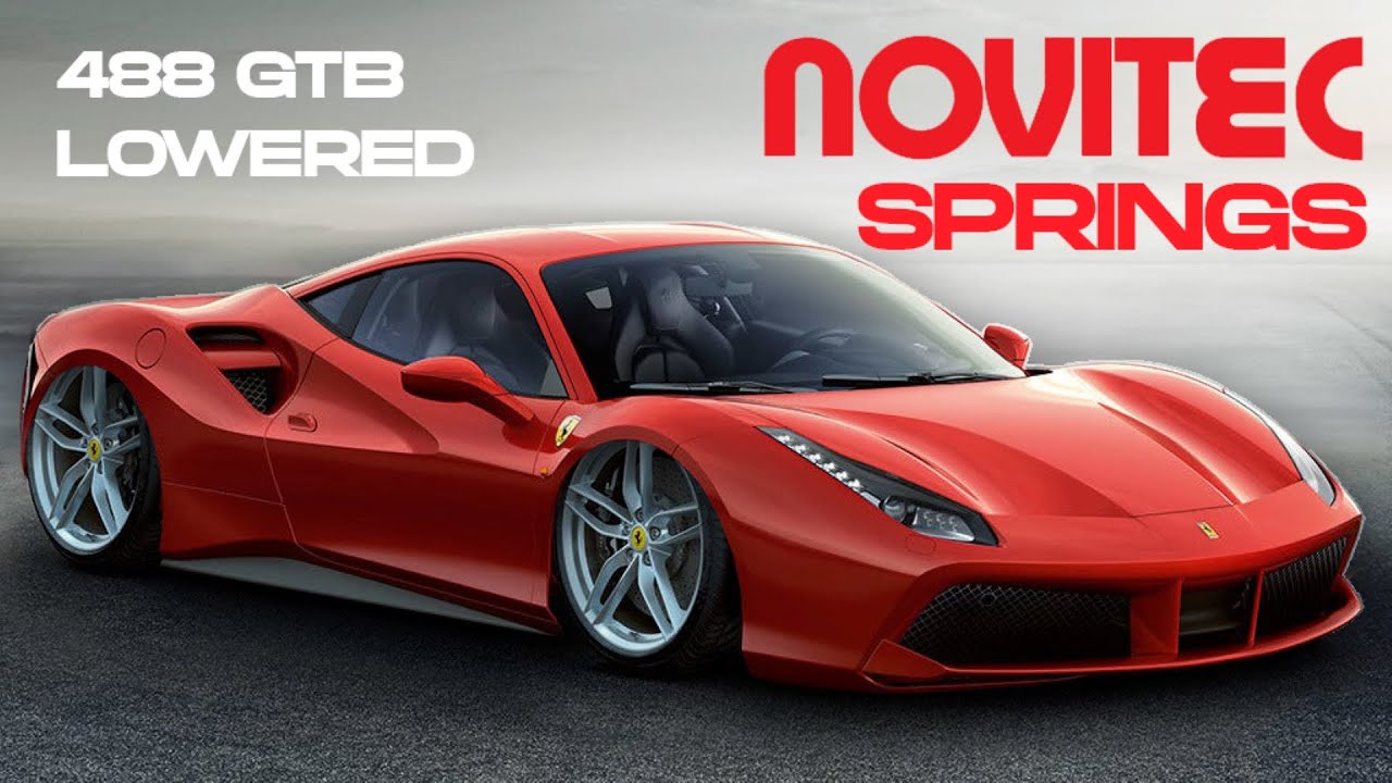 FERRARI 488 Gets NOVITEC Lowering Springs - YouTube