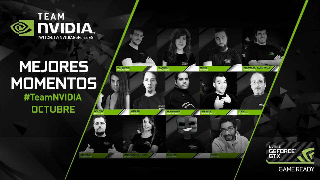 Team NVIDIA: TOP Mejores Momentos Octubre 2017 - YouTube