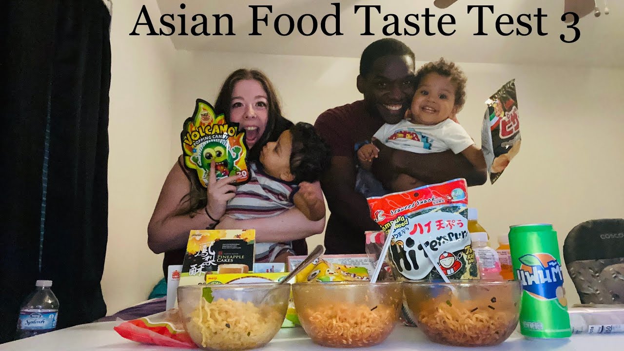 Asian Food Taste Test 3 - YouTube