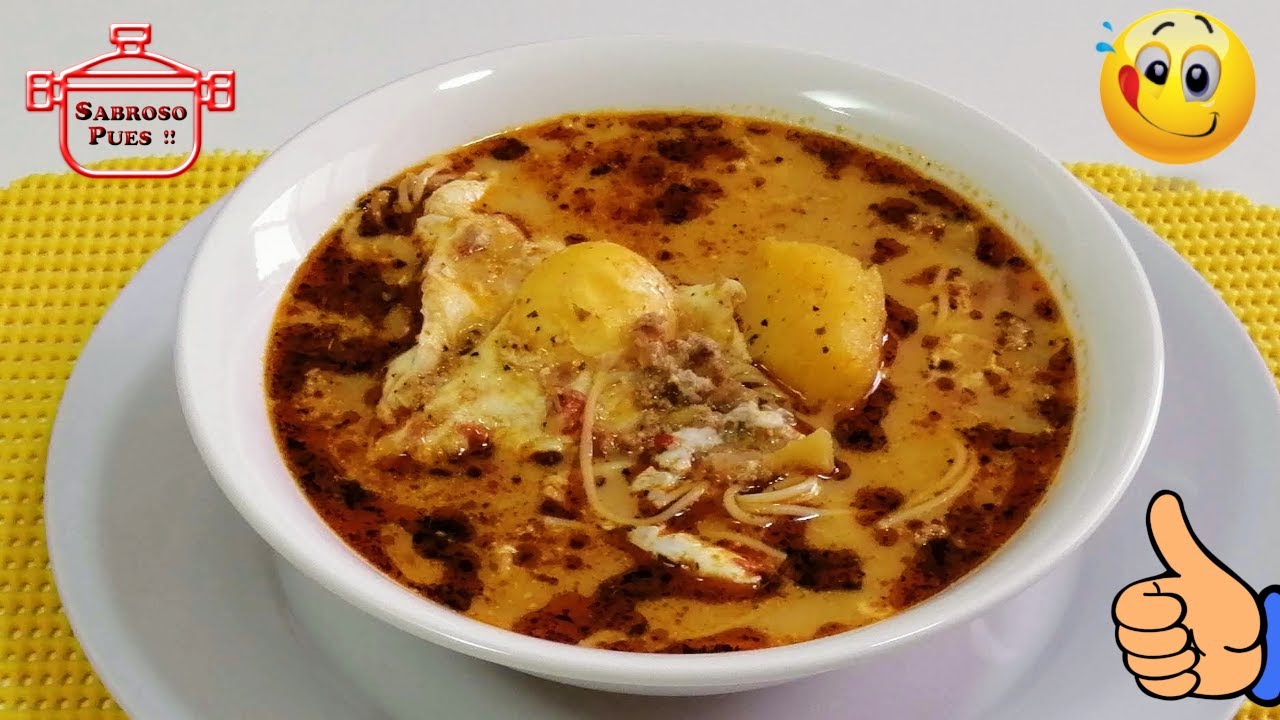 SOPA A LA MINUTA BIEN PERUANA / SABROSO PUES !! - YouTube