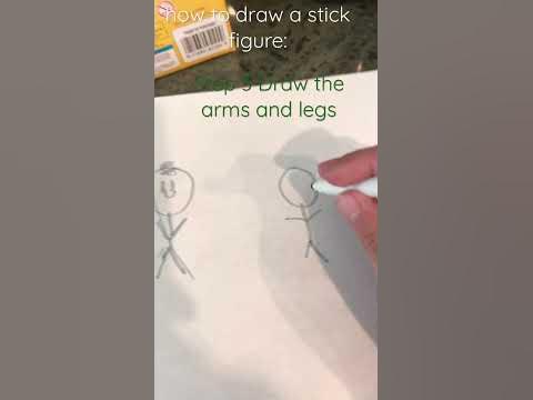 How to draw: Stick figure - YouTube