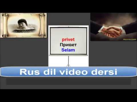 Rusça Tanışma Ve Vedalaşma