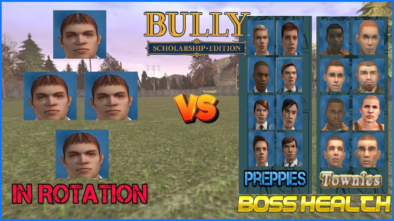 Bully SE: 4x Russell Northrop (in Rotation) VS Preppies & Townies (Boss ...