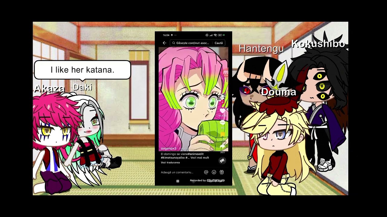 Uppermoons react to Tiktok memes (-Muzan) - YouTube