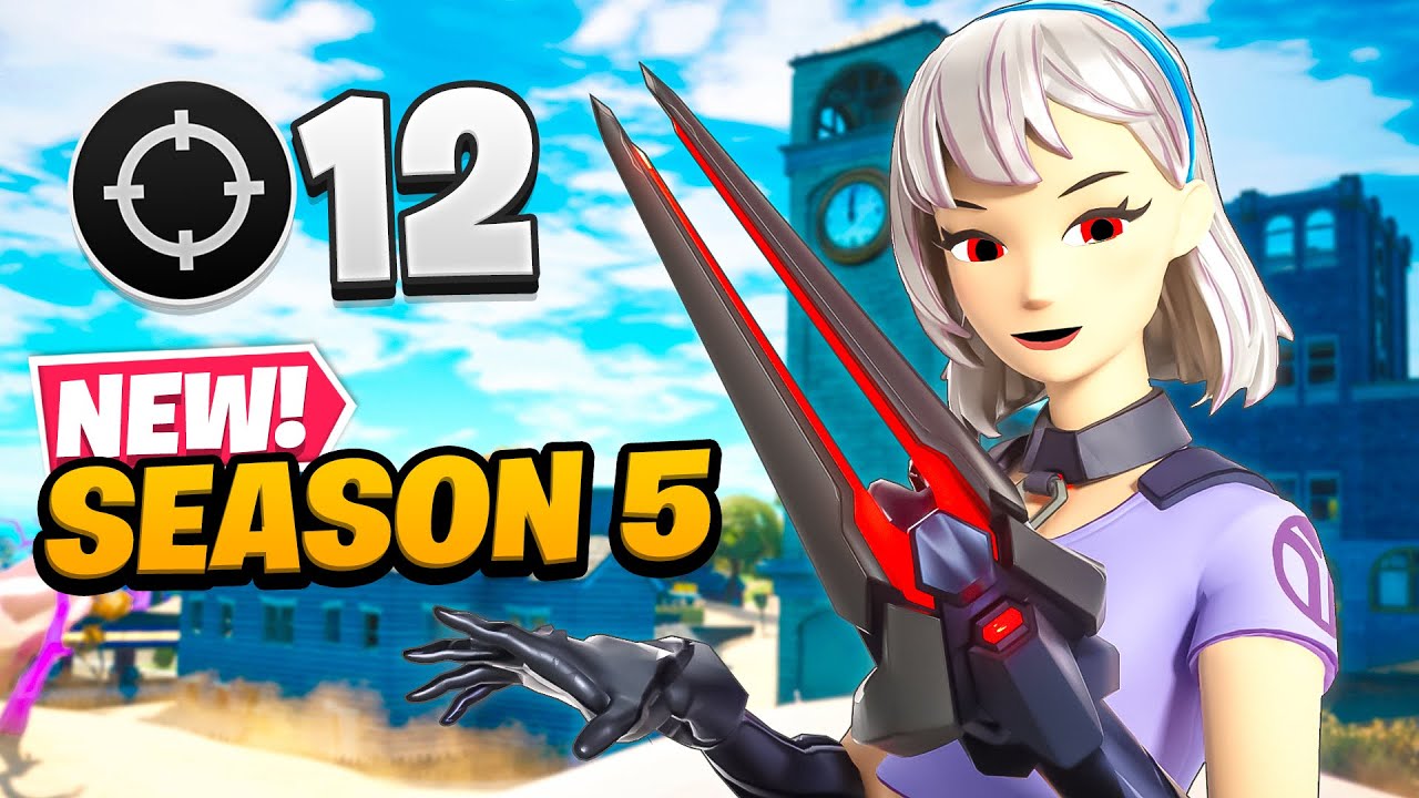 W-KEYING TO MY FIRST WIN on *NEW MAP* (SEASON 5) - Saevid - YouTube