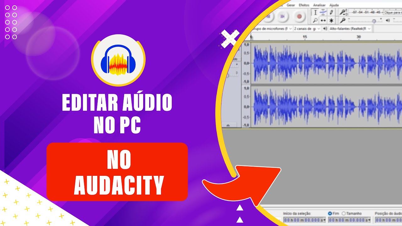 Como editar áudio no PC com Audacity - YouTube