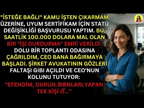 İşten Çıkarıldım: CEO'yu Bitiren 100 Bin Dolar/Saatlik Krizin Ardındaki Hikaye