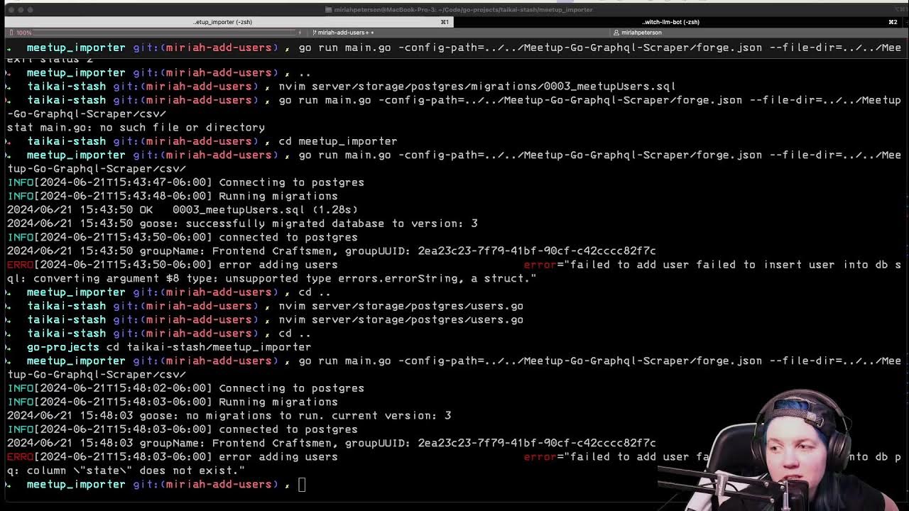 Golang | Webservices | Migrating user information !linktree !pedro ...