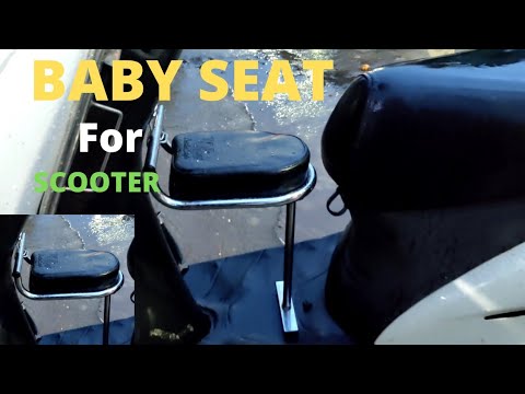 Baby Seat For Activa ll Baby Seat For Scooter Front ll Baby Seat For ...