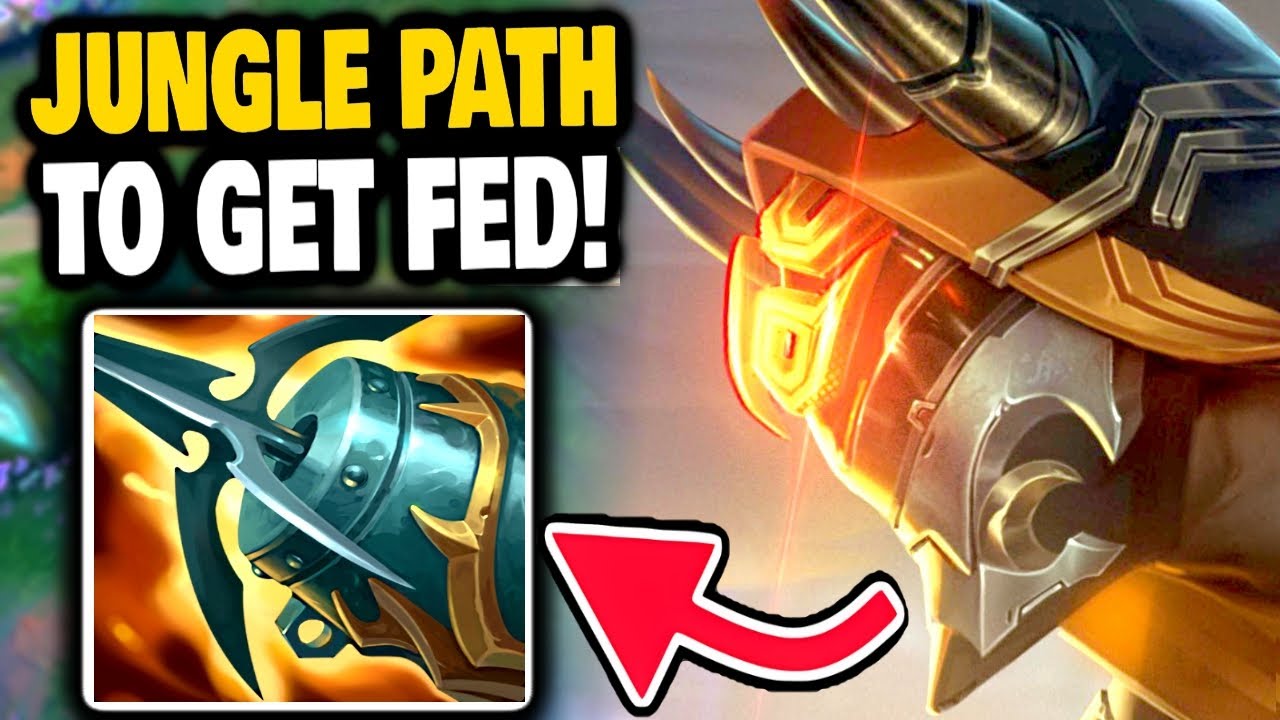 Jungle PATHING explained on MASTER YI Jungle!!! - YouTube