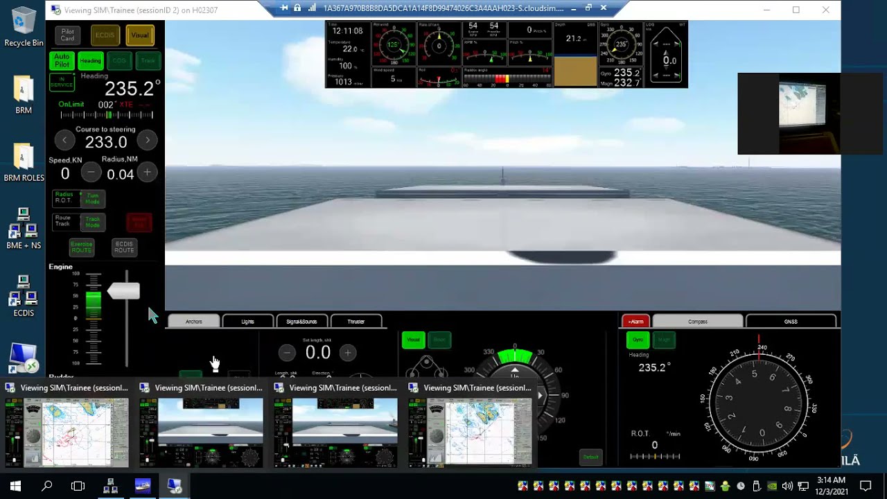 TRANSAS SIMULATOR CBS - YouTube