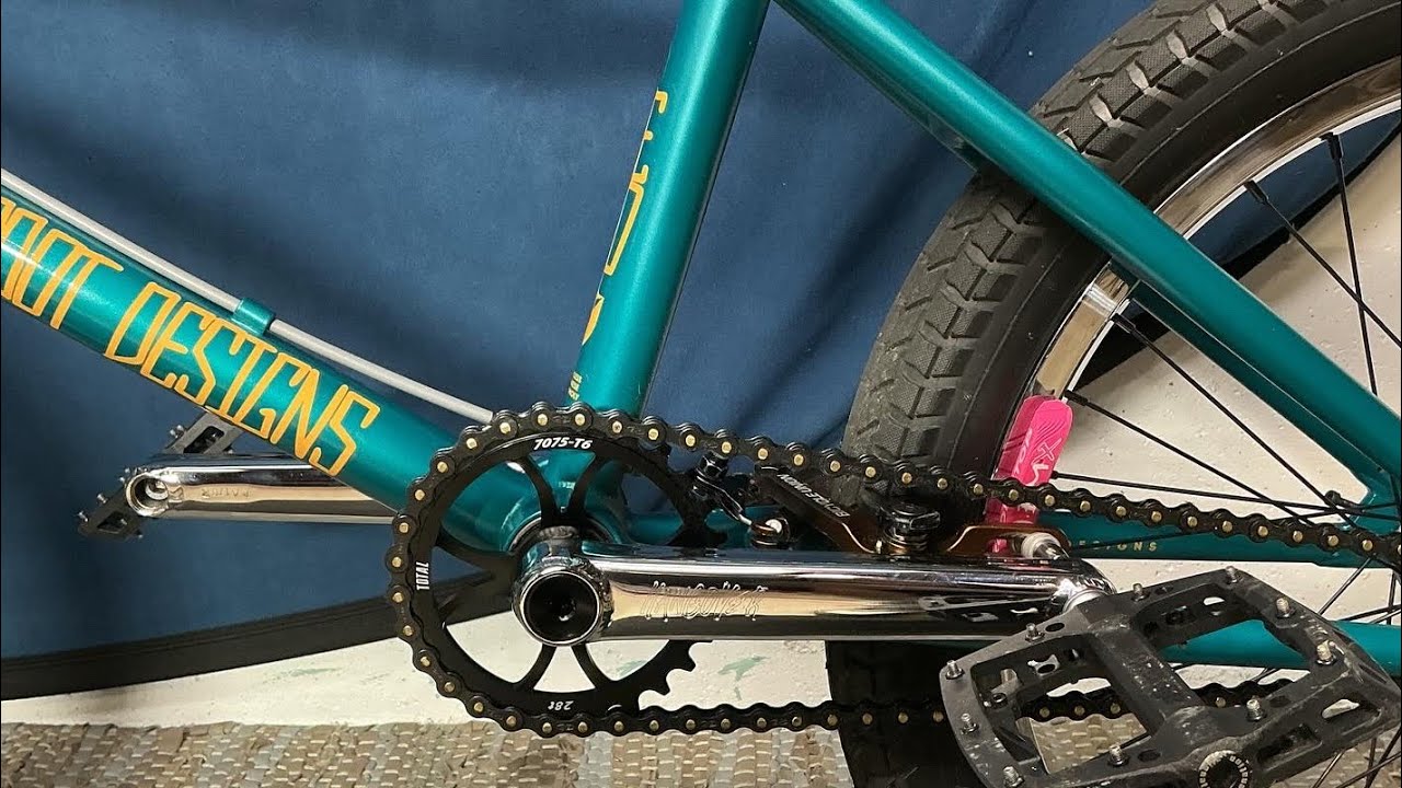 Custom BMX Bike Build with RPO BMX & Root Designs | High-End Teal Frame ...