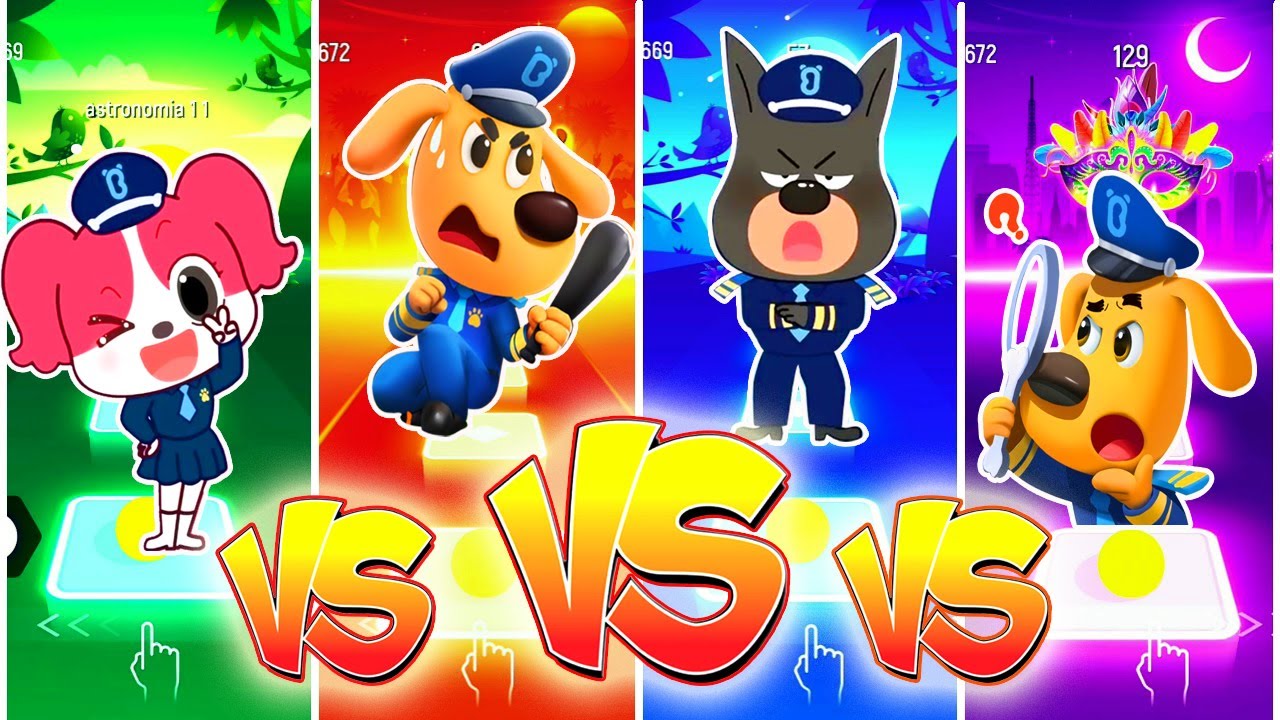 Sheriff Labrador 🆚 Sheriff Labrador Team Who Is Best? - YouTube
