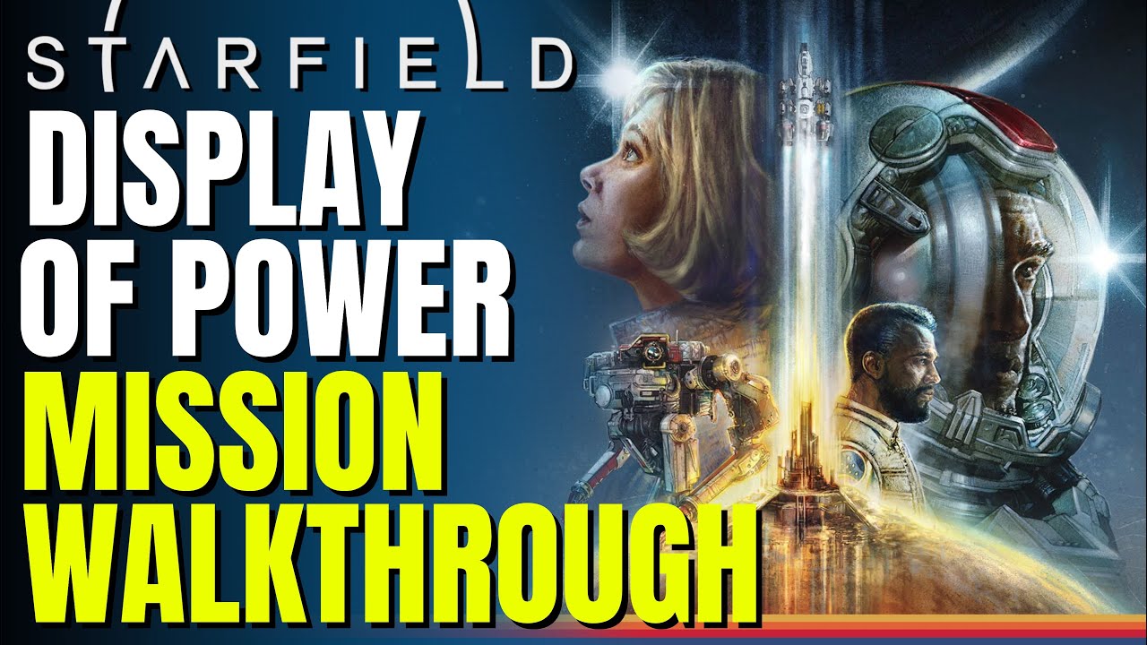 STARFIELD - Display of Power quest in Neon | HOW TO HACK THE SIGNS ...