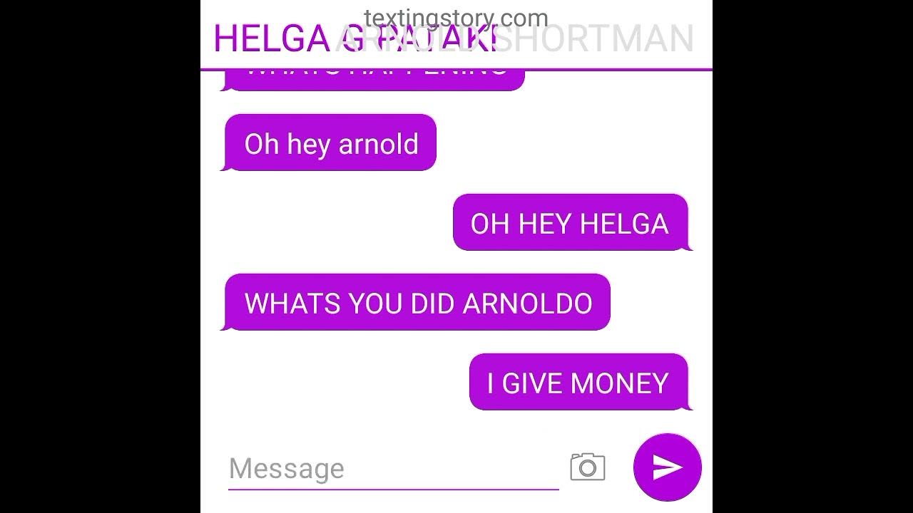 Chat With Arnold Curly Sid Helga Harold And Stinky Heyarnold Youtube