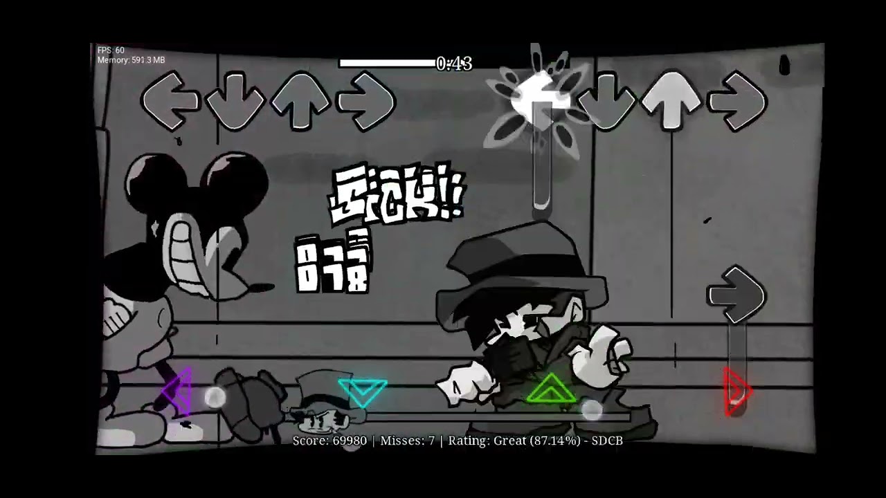 Fnf vs craziness injection v2 android port(sprite test again) - YouTube