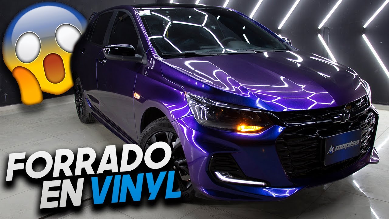 CHEVROLET ONIX VINYL CAMALEON - YouTube