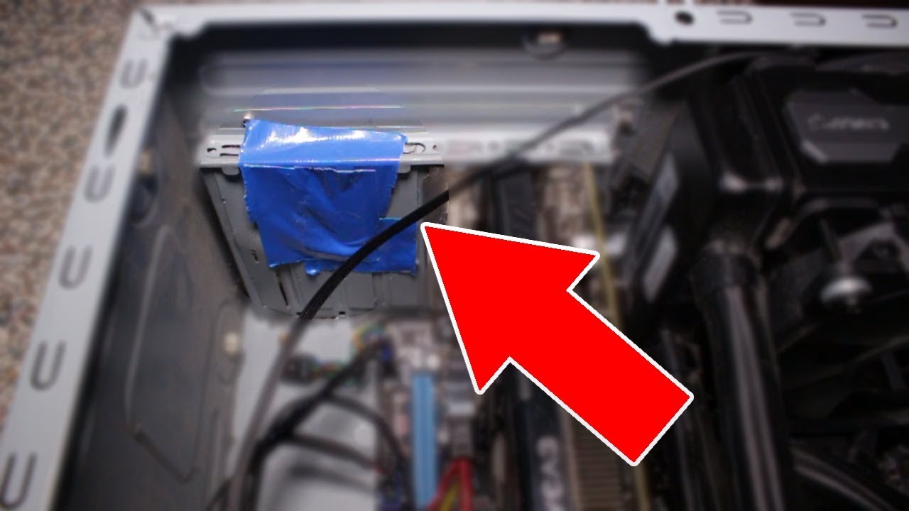 Why is There Duct Tape in My Old PC?! - YouTube