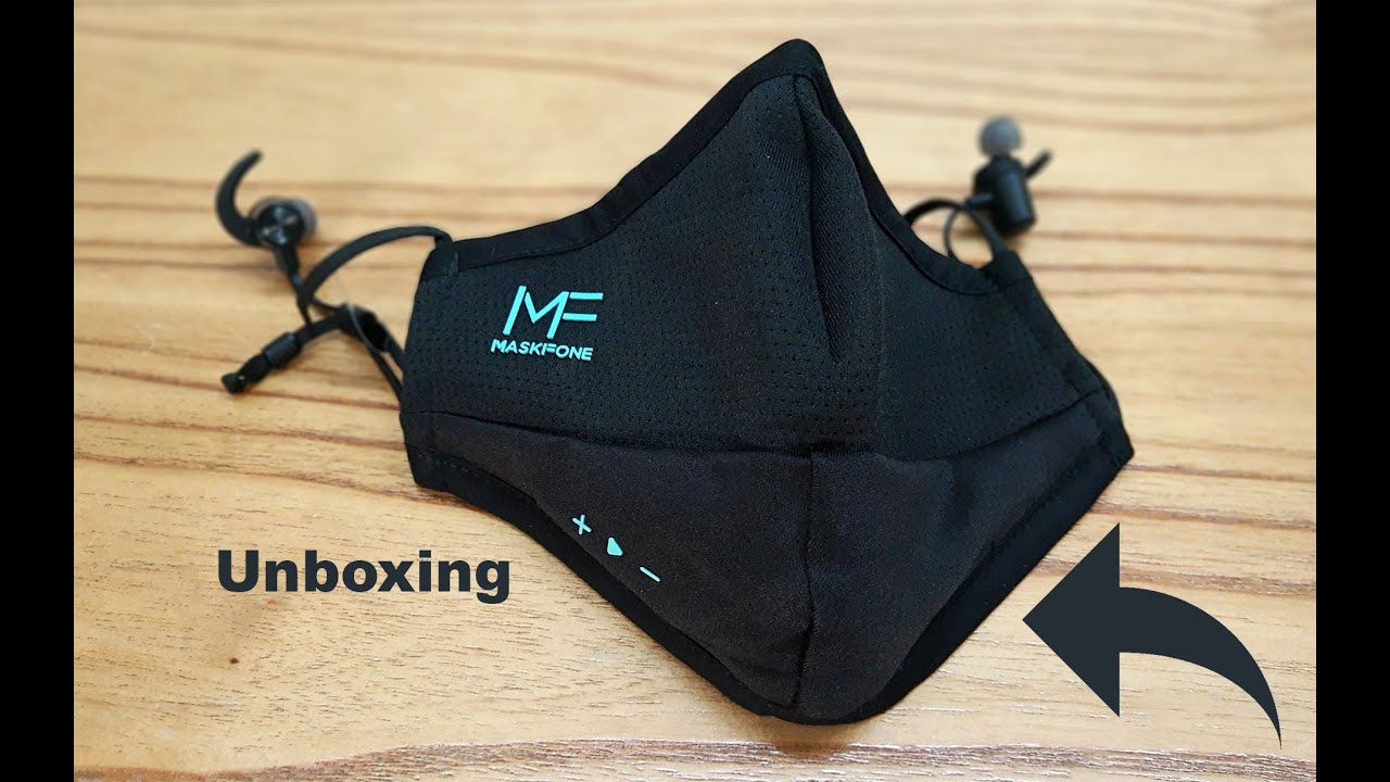 MaskFone unboxing - Tapabocas con auriculares (bluetooth) - YouTube