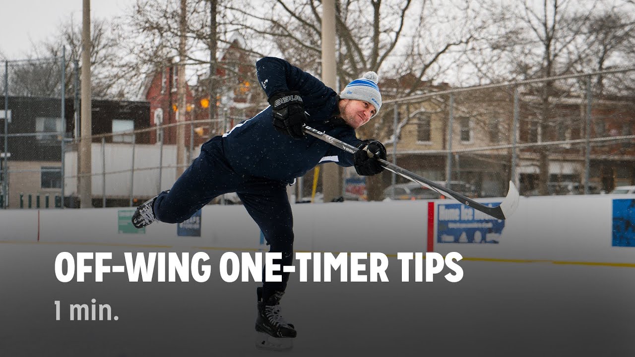 Off-Wing One-Timer Tips - YouTube