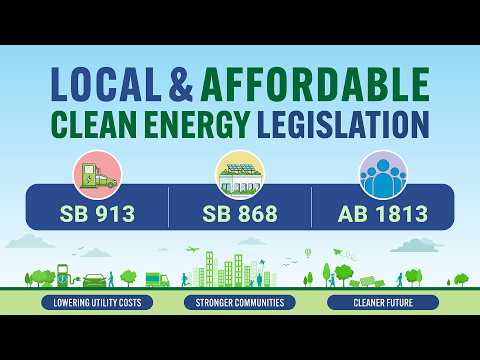 Sen Becker | Affordable and Local Clean Energy Legislation