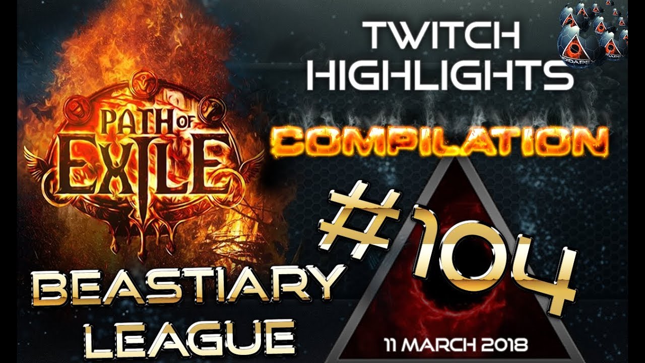 Path of Exile highlights - PoE rips, RNG, Close Calls #104 - YouTube