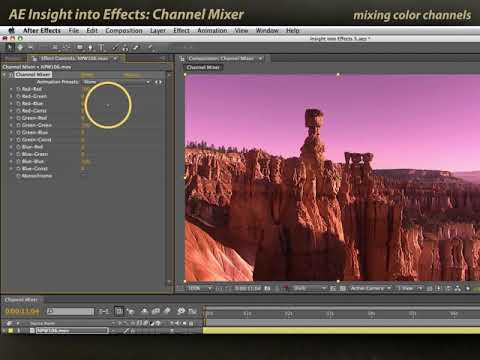 After Effects Classic Course: Channel Mixer effect - YouTube