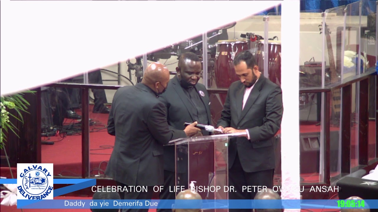 CELEBRATION OF LIFE BISHOP DR. PETER OWUSU ANSAH PT. 2 - YouTube