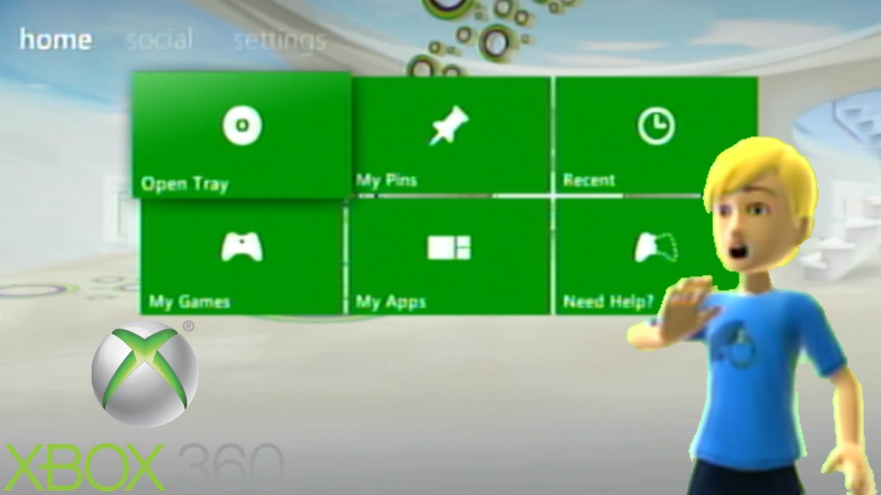 Exploring the Xbox 360 Dashboard After Shutdown - YouTube