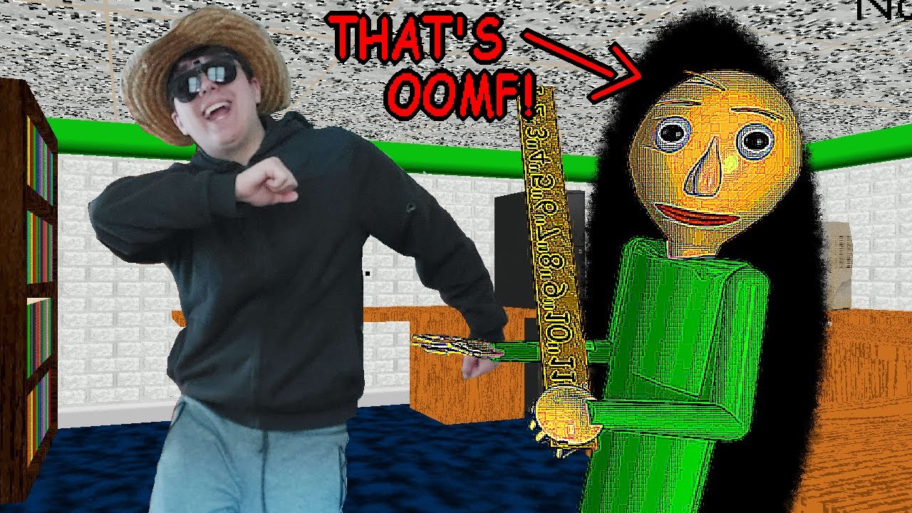 Showing Baldi Who's BOSS! - YouTube