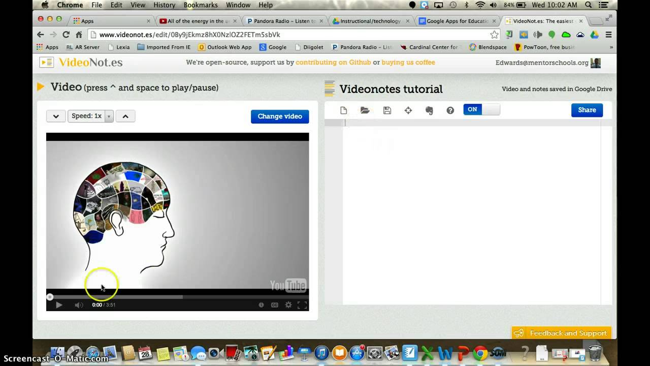 Using videonotes - YouTube